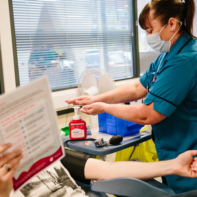 Making your donation safe - NHS Blood Donation