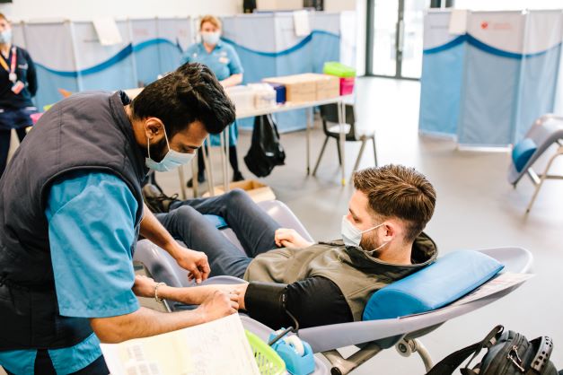 Ongoing measures at session - NHS Blood Donation