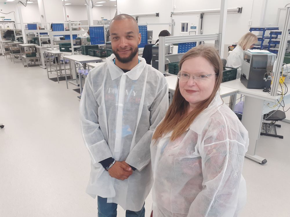 NHS Blood and Transplant explain the science of blood groups during a ...