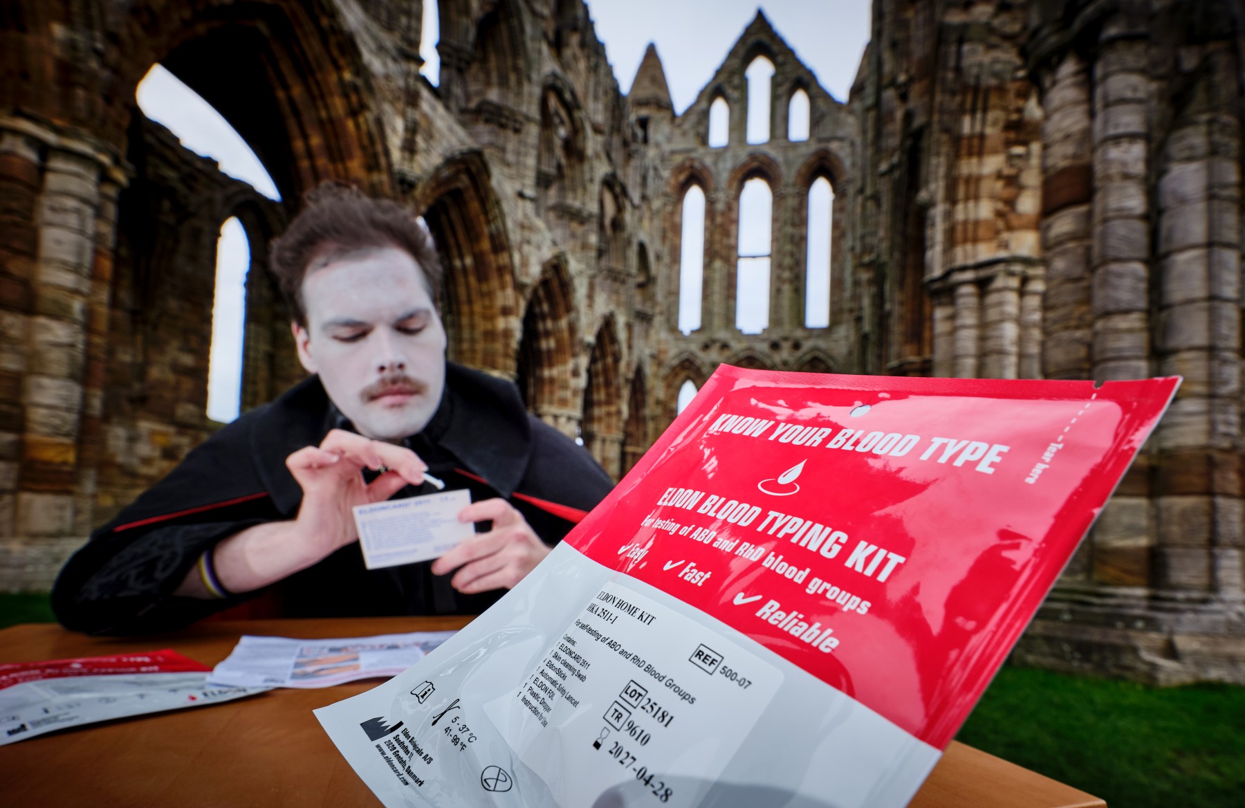 Dracula and English Heritage help call for vital blood types this ...